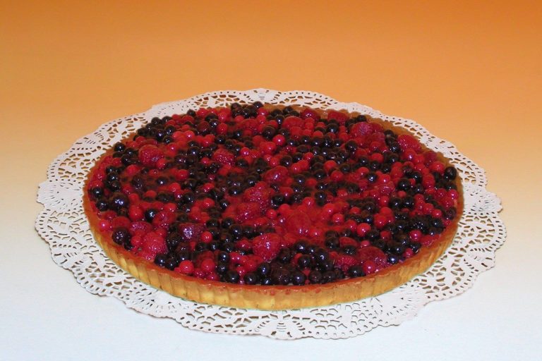 Tarte fruits rouges | Le Chardon Bleu